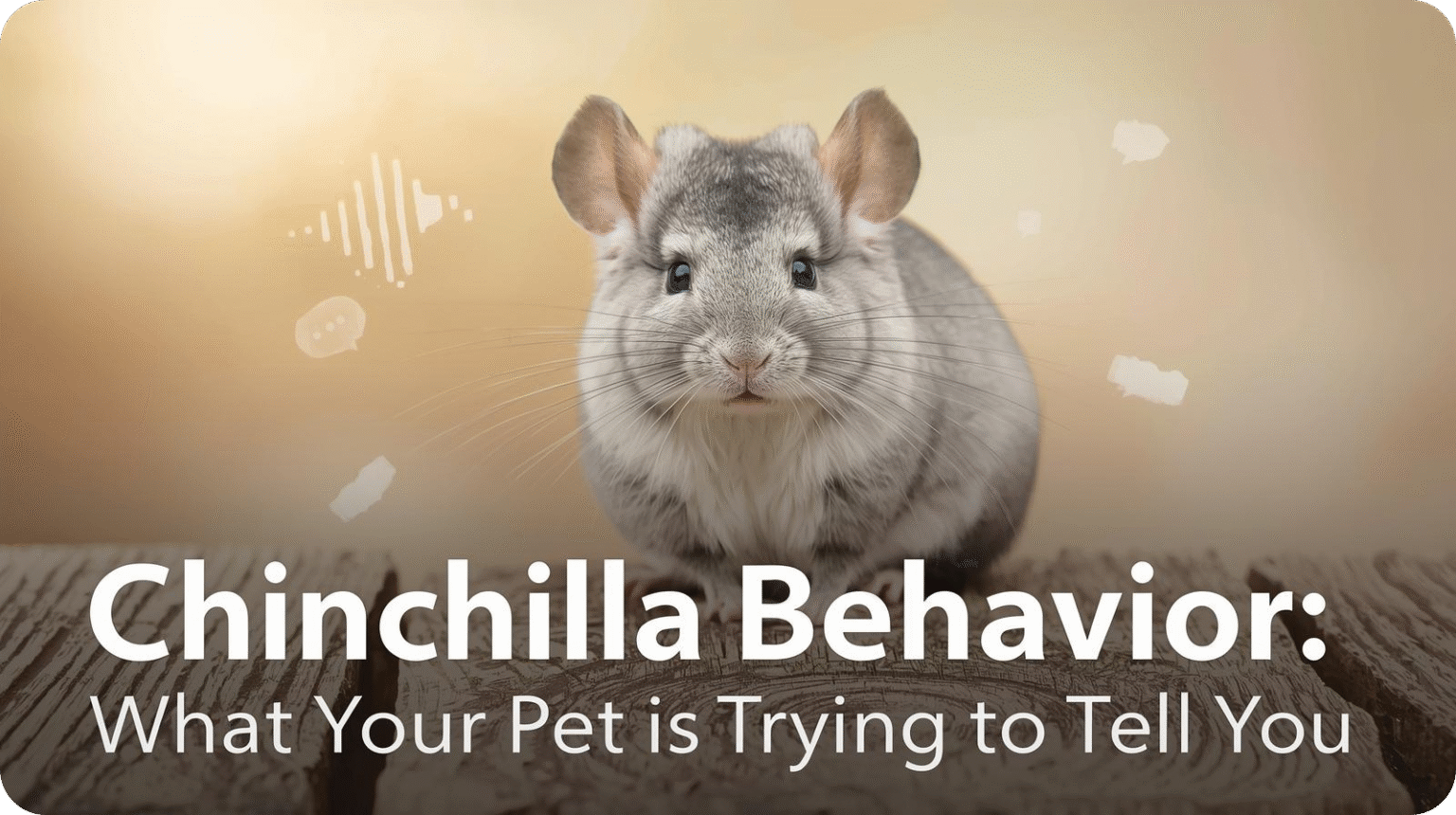 Chinchilla Behavior: What Your Pet is Trying to Tell You - Chinchilla Diary