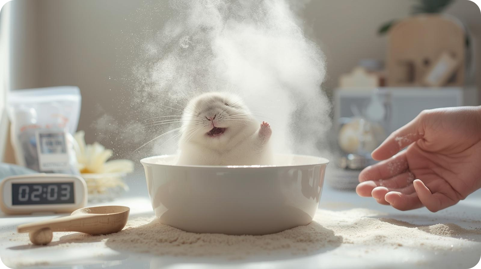 Chinchilla Dust Bath: The Complete Essential Guide - Chinchilla Diary