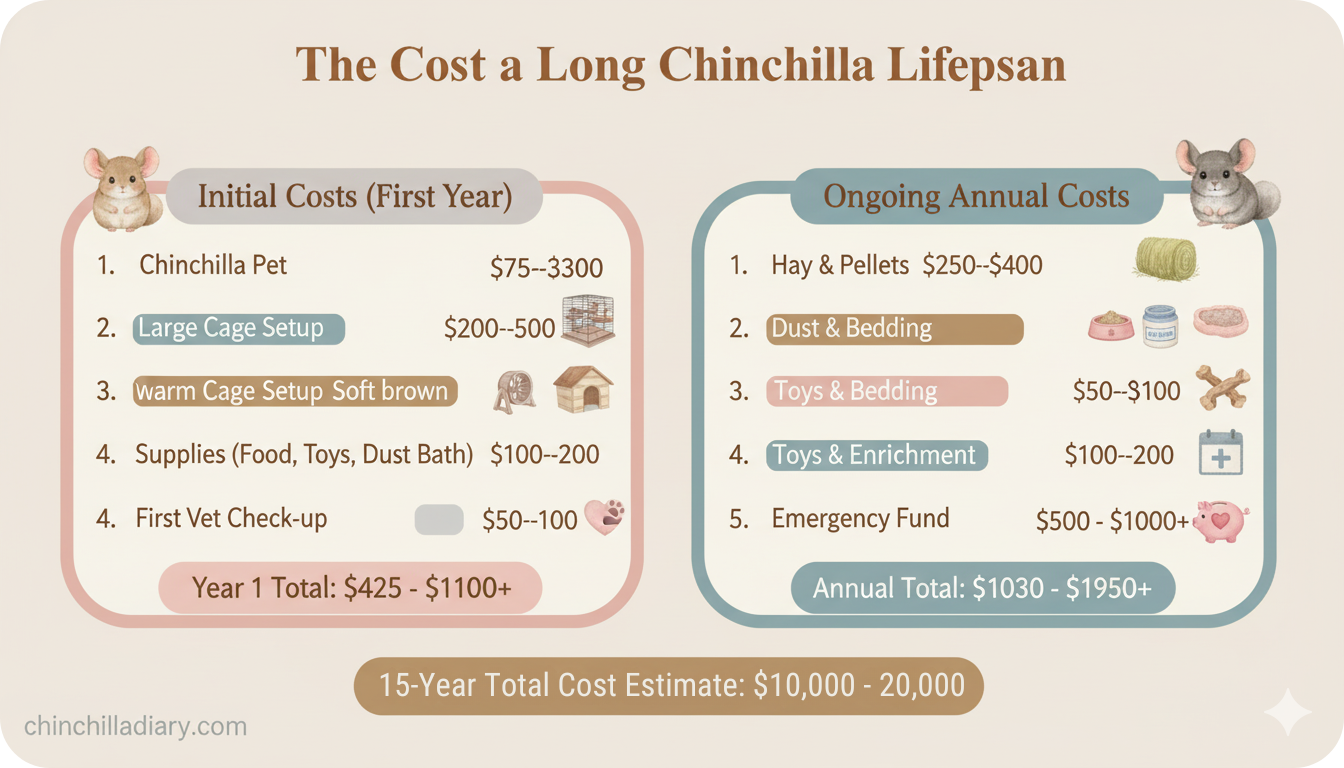 Chinchilla Lifespan: How Long Do They Really Live? - Chinchilla Diary